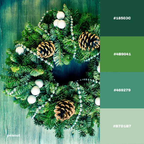 Christmas Green Hex Code • Peanut Designs
