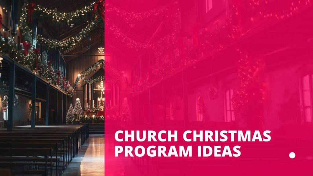 Church Christmas Program Ideas 2024 - Peanut Designs